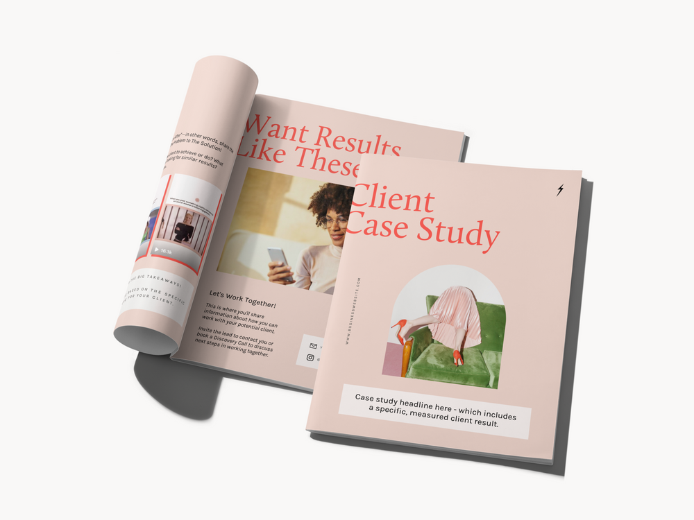 Case Study Template for Social Media Managers