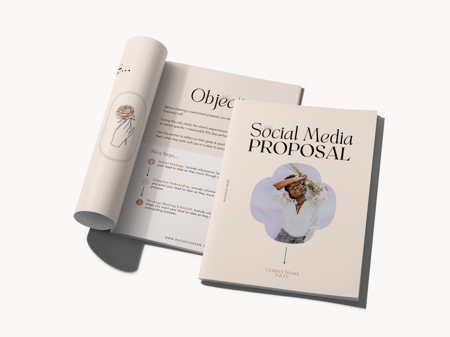 Social Media Proposal Template for Social Media Managers